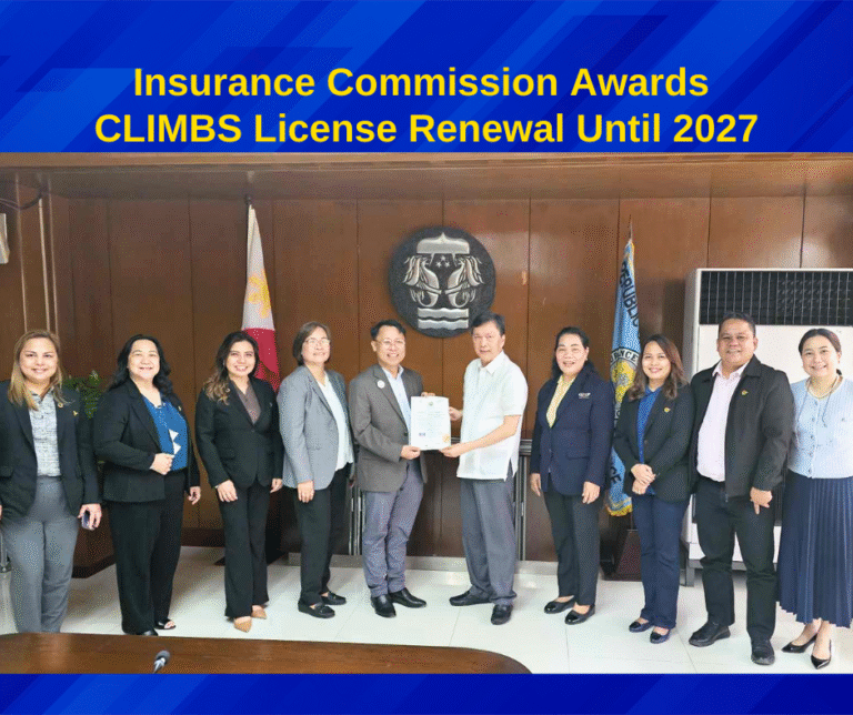 Insurance Commission Awards CLIMBS License Renewal Until 2027 - CLIMBS